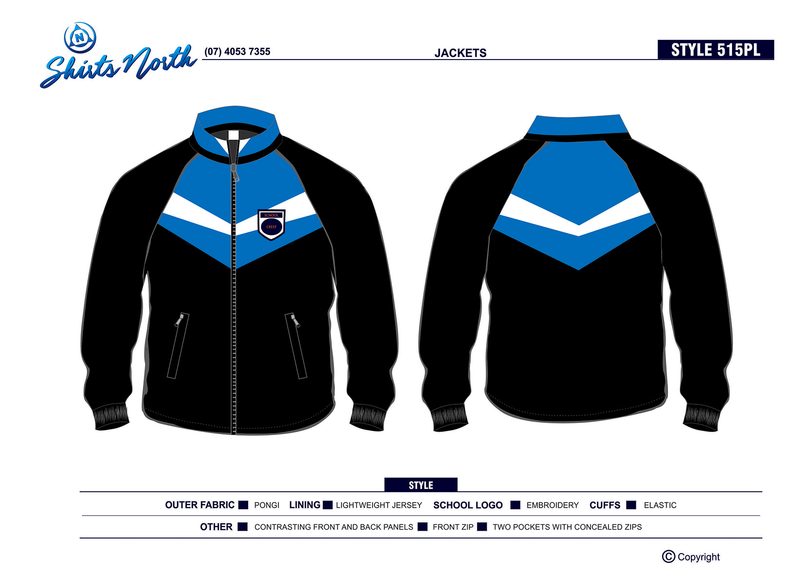 Jumpers and Jackets ⋆ Shirts North School and Sport Jackets